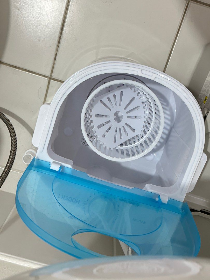 HODEKT SMALL WASHING MACHINE WITH DRYER 4kg-5kg, TV & Home Appliances ...