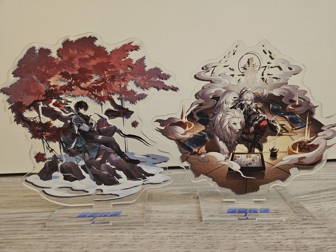 Honkai Star Rail Acrylic Display Stand, Hobbies & Toys, Memorabilia ...