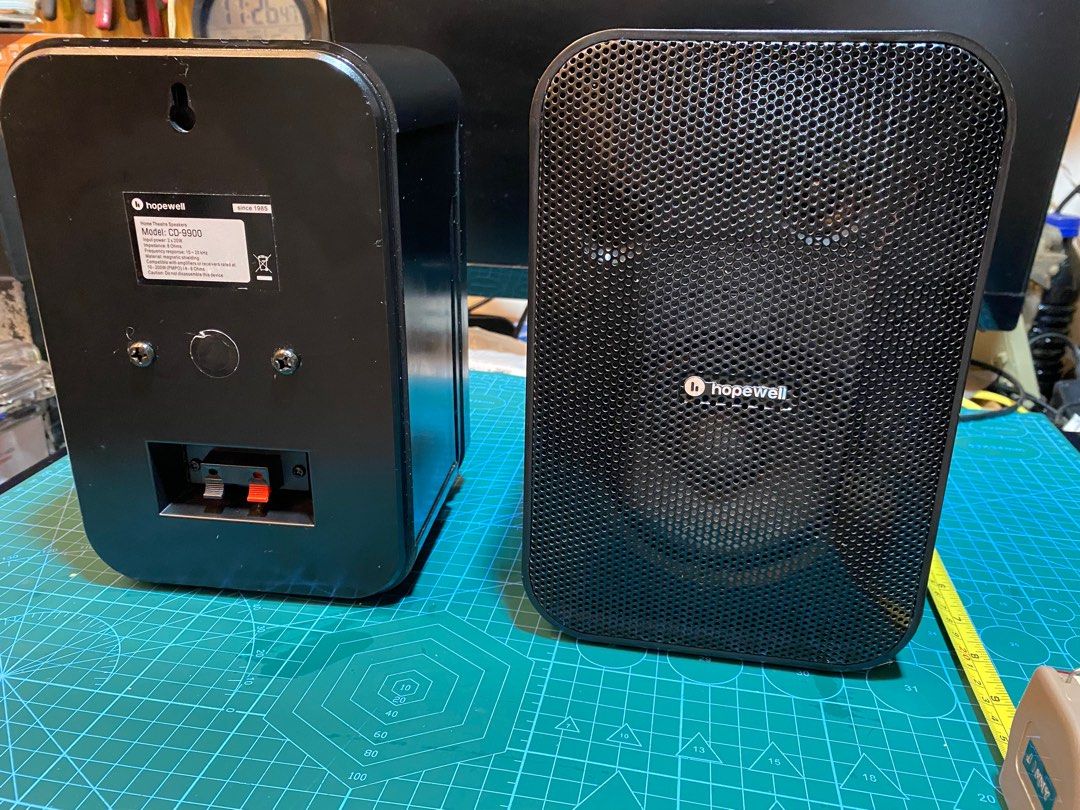 Hopewell 9” 2way home theater speaker CD9900 啦叭, 音響器材, Soundbar、揚聲器、藍牙 ...