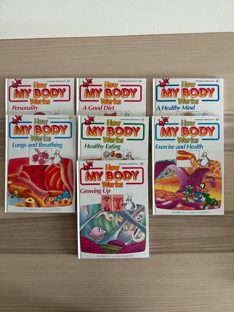 How My Body Works, Hobbies & Toys, Books & Magazines, Children's Books ...