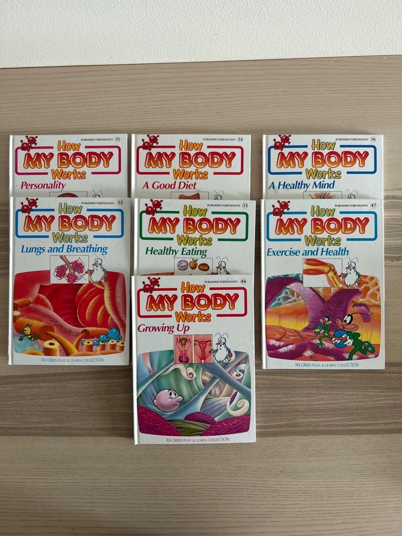 How My Body Works, Hobbies & Toys, Books & Magazines, Children's Books ...