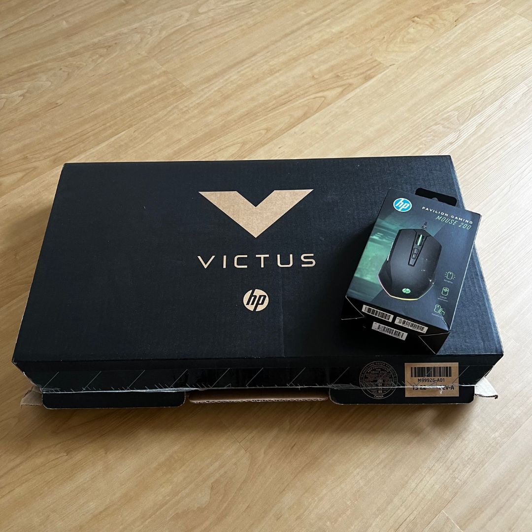 HP Victus 15-fb0013AX Gaming Laptop - AMD R5-5600H, 8GB RAM, 512GB SSD ...