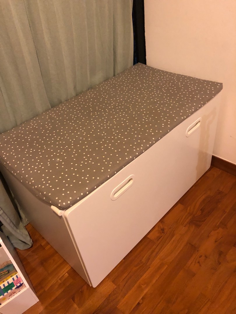 IKEA Smastad Bench with Storage Drawer, Babies & Kids, Baby Nursery ...