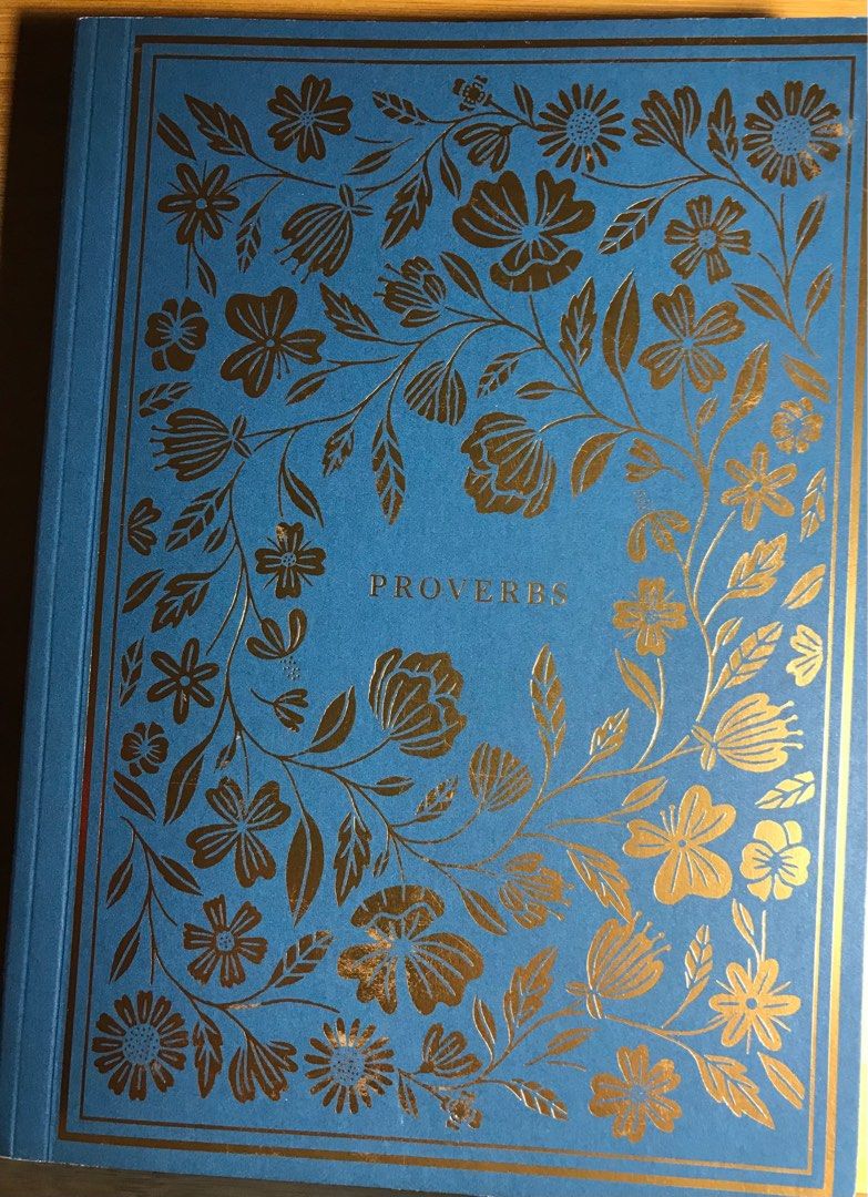 Illuminated Scripture Journal (ESV) - Proverbs (Brand new), Hobbies ...