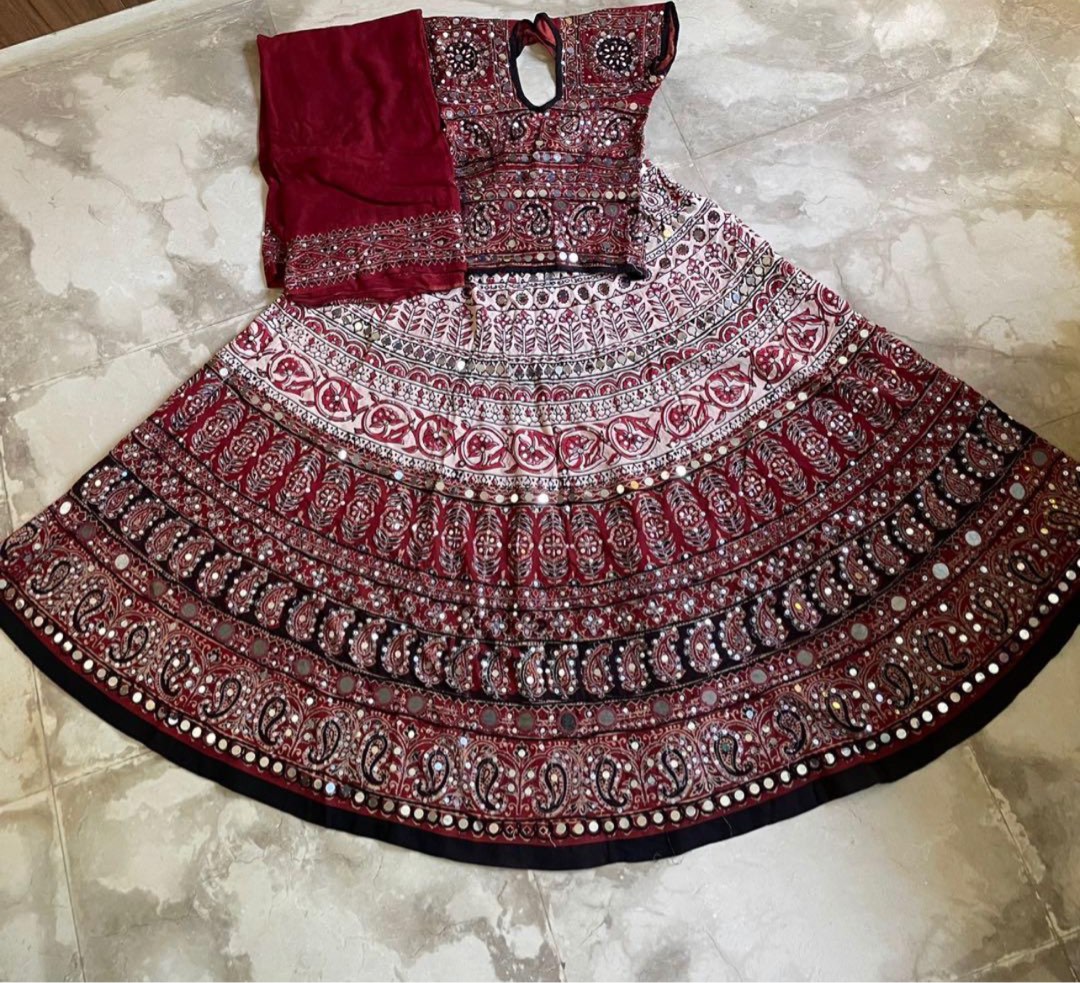 Indian dress navratri garba lehenga set - adults, Women's Fashion ...