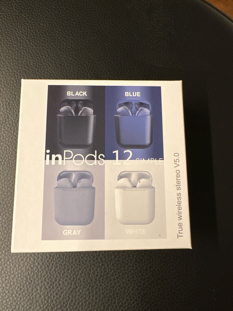 InPods 12 true wireless stereo v5.0, Audio, Earphones on Carousell