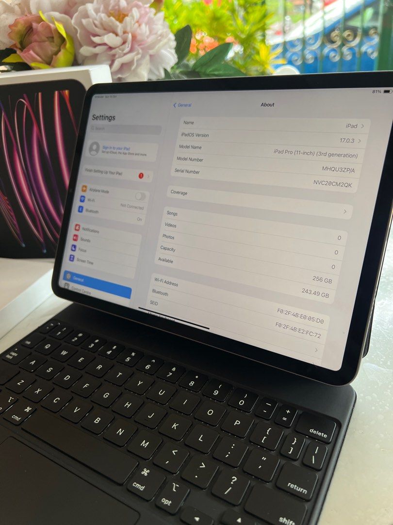 iPad Pro 256gb 11-inch Wi-Fi, Mobile Phones & Gadgets, Tablets, iPad on Carousell