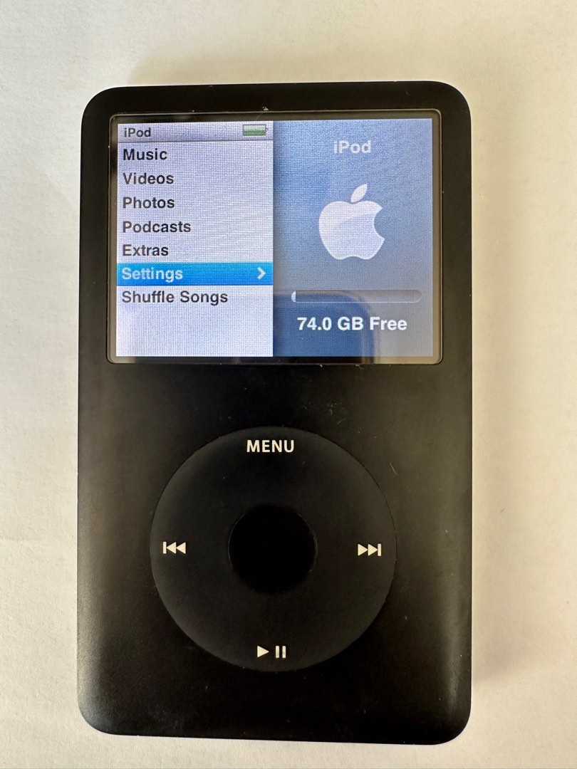 iPod classic 80GB, Audio, Portable Music Players on Carousell