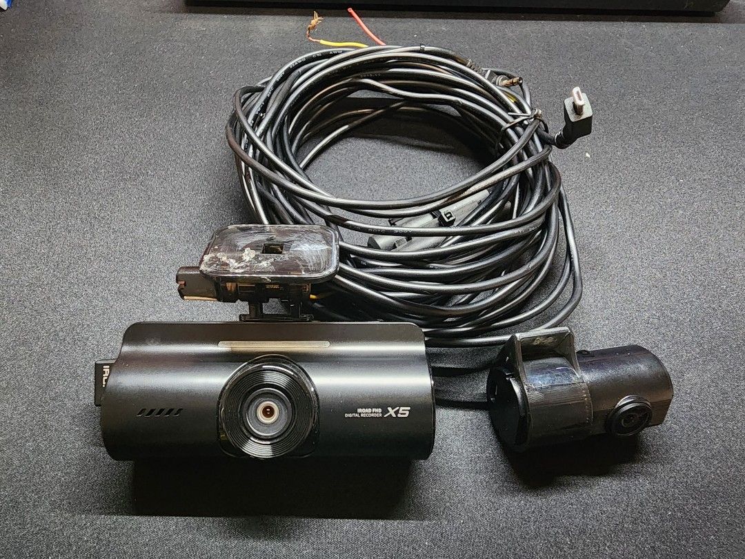 IROAD X5 Digital Recorder In car dash cam front & rear, Car Accessories ...