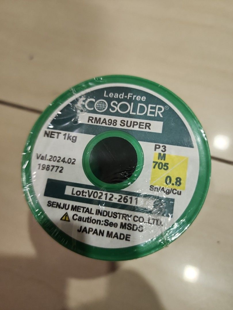 Japan Senju 3% silver solder (10 meter), Audio, Other Audio Equipment ...