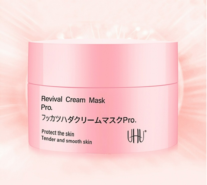 JAPAN UHU Revival Cream Mask Pro. 175g, Beauty & Personal Care, Face ...