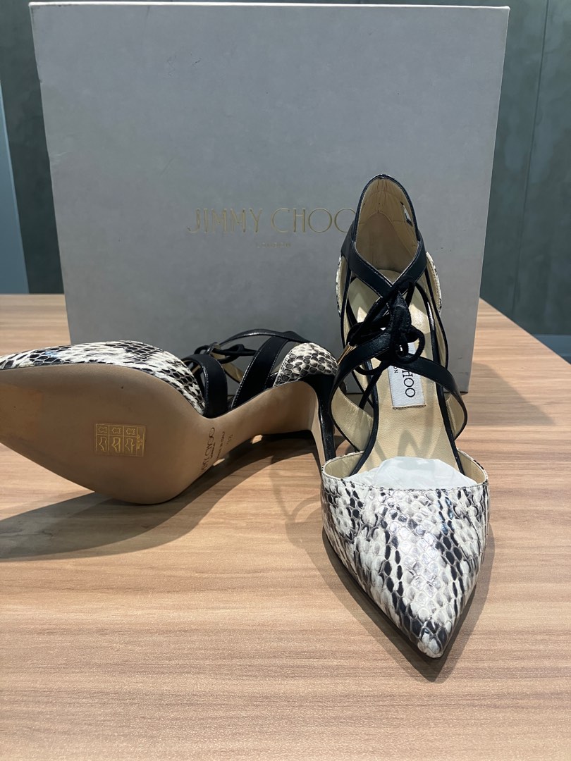 Jimmy Choo Snake skin heels, Luxury, Sneakers & Footwear on Carousell