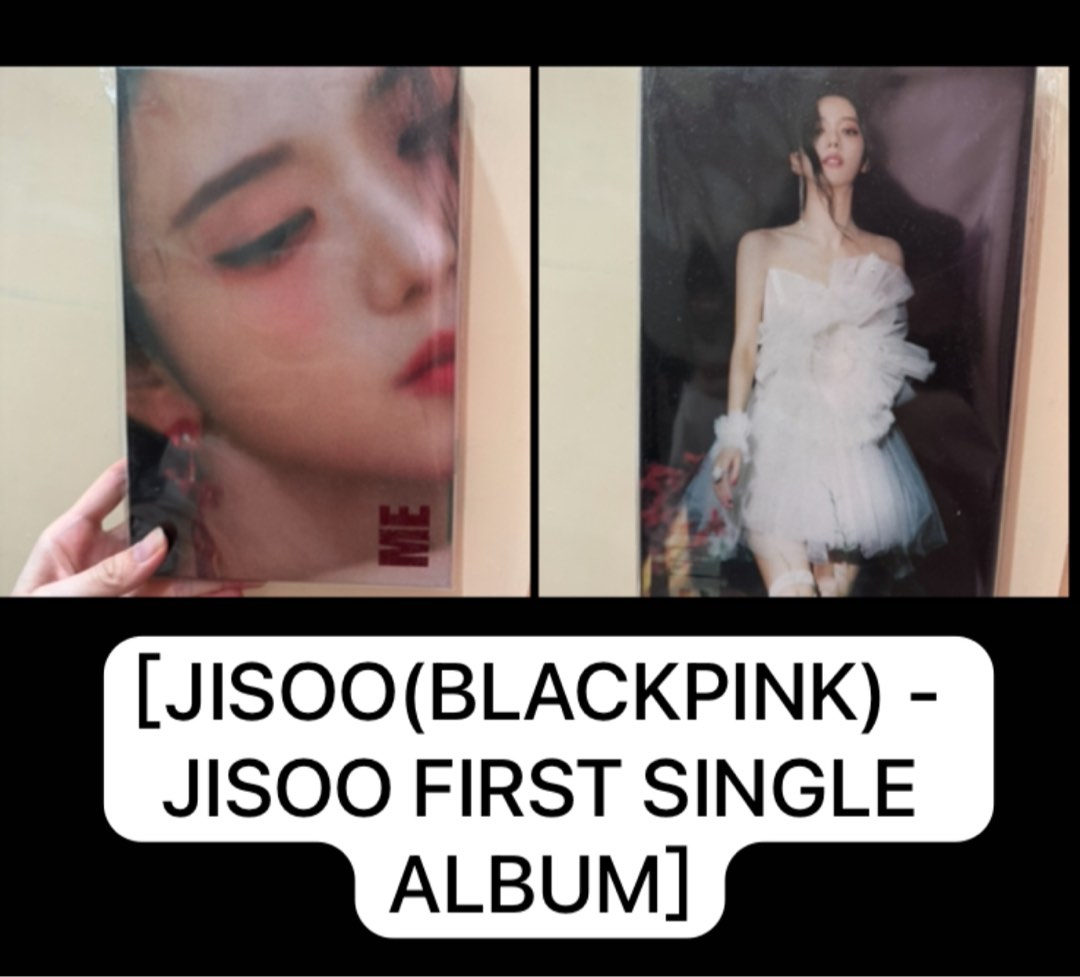 [JISOO(BLACKPINK) - JISOO FIRST SINGLE ALBUM], 興趣及遊戲, 收藏品及紀念品, 韓流 ...