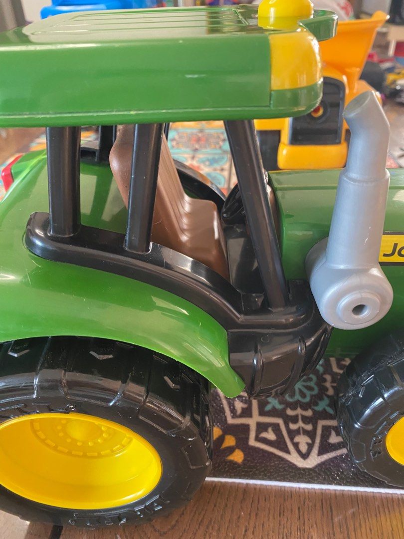 John Deere Truck c/w free Cat dump truck, Hobbies & Toys, Toys & Games ...