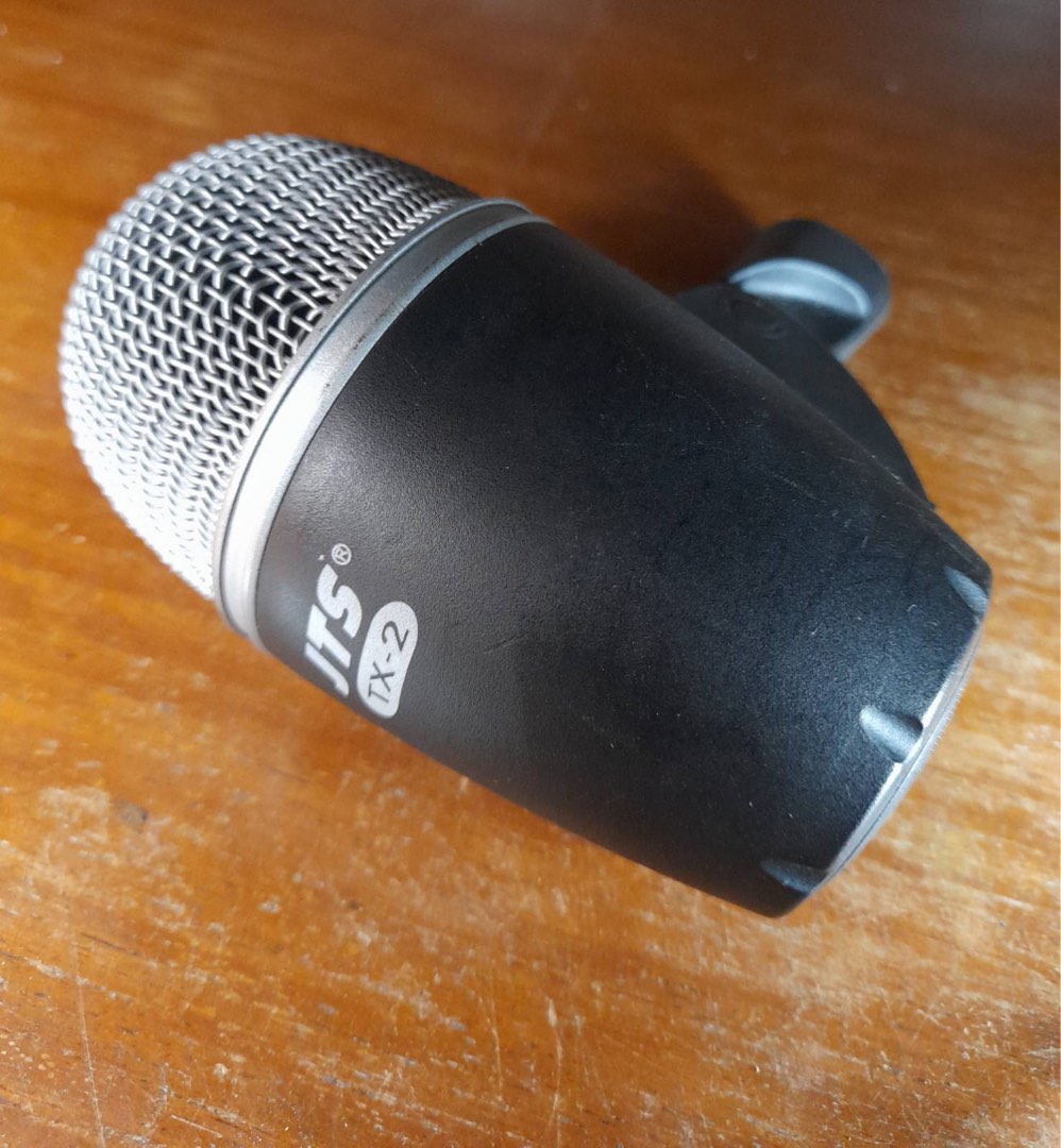 JTS TX-2 Kick Drum Mic. (Less Cable), Audio, Microphones on Carousell