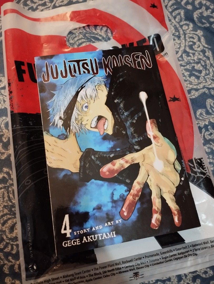 Jujutsu Kaisen Book 4 - Gojo Cover - Brand New, Hobbies & Toys, Books ...
