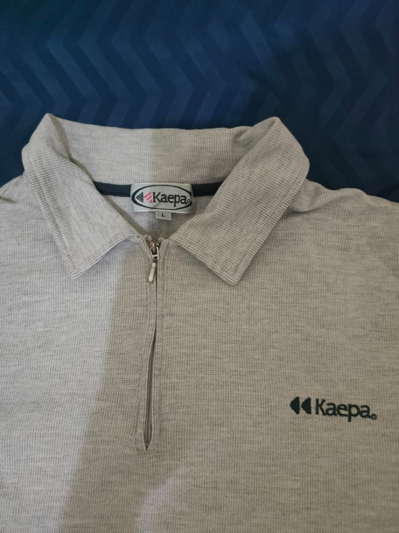 Kaepa Quarter Zip Polo, Men's Fashion, Tops & Sets, Tshirts & Polo Shirts on Carousell
