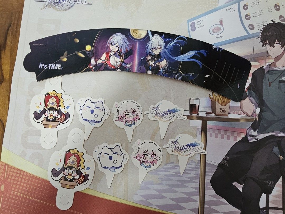 Kith x Honkai Star Rail (HSR) collab merchandise, Hobbies & Toys ...