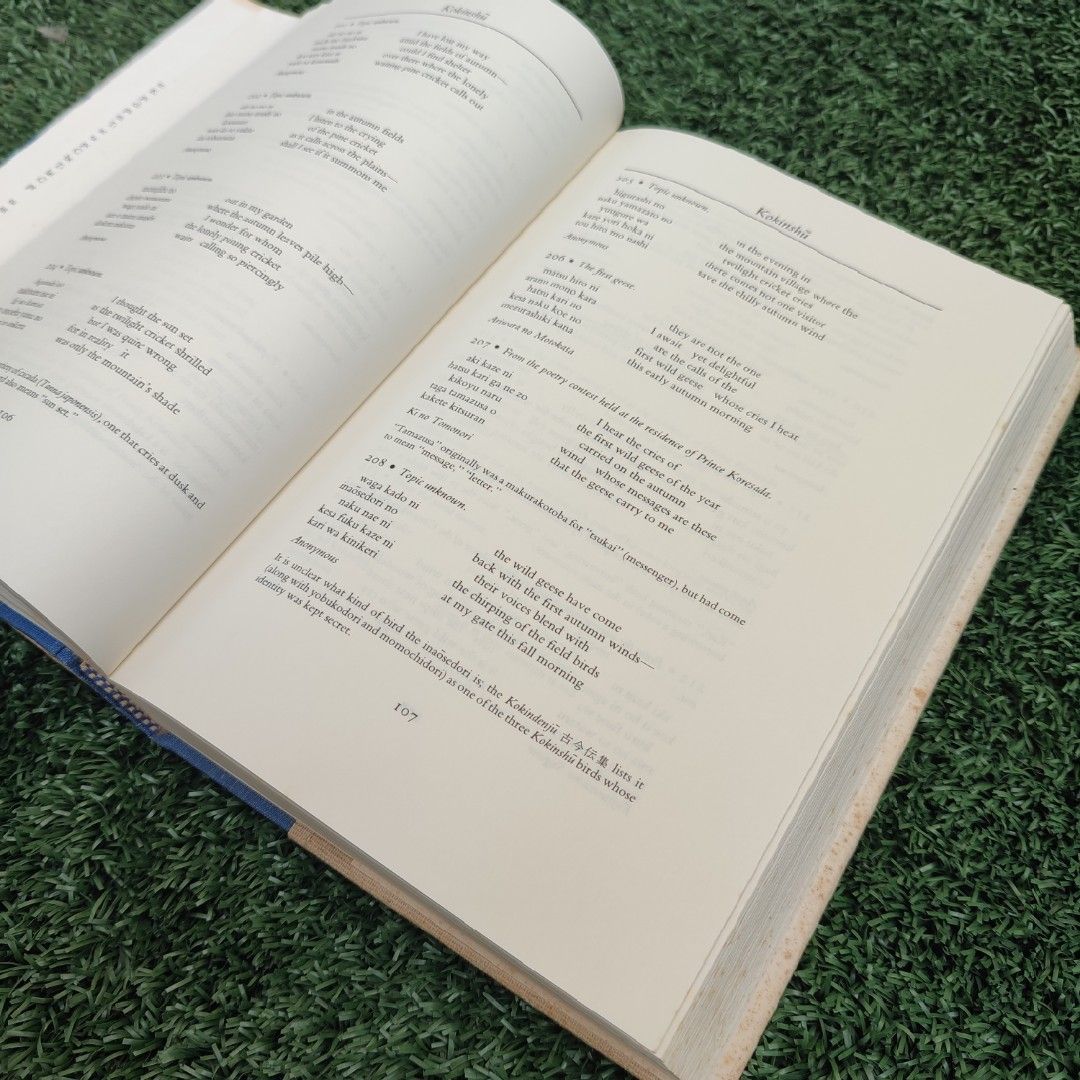 kokinshu: a collection of poems translated by Laurel rodd, Hobbies ...