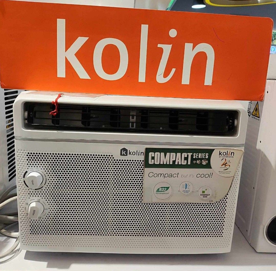 Kolin Window Type Aircon, TV & Home Appliances, Air Conditioning and ...