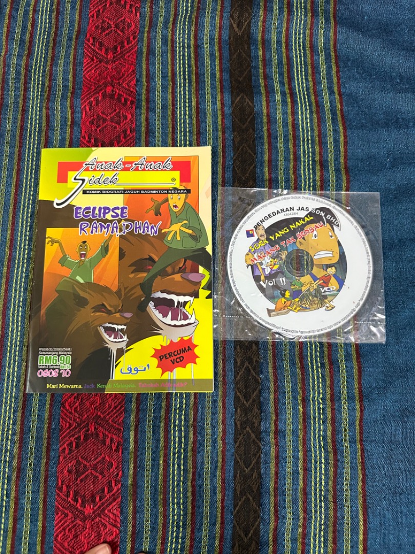KOMIK DAN VCD ANAK-ANAK SIDEK, Hobbies & Toys, Books & Magazines ...