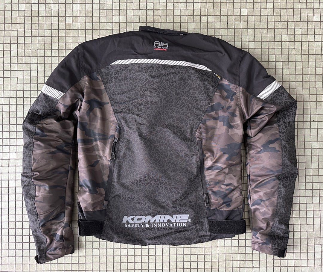 Komine JK136 Air Flow System Mesh Motorcycle Riding Jacket, Men's ...