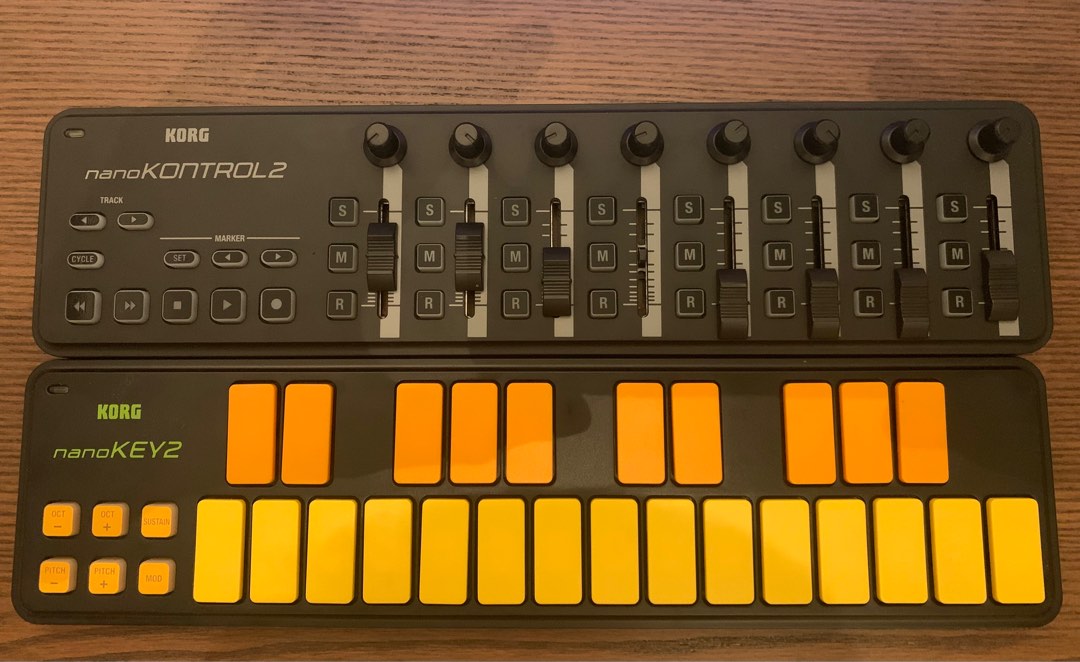 Korg nanoKONTROL 2 & nanoKEY 2, Hobbies & Toys, Music & Media, Musical ...