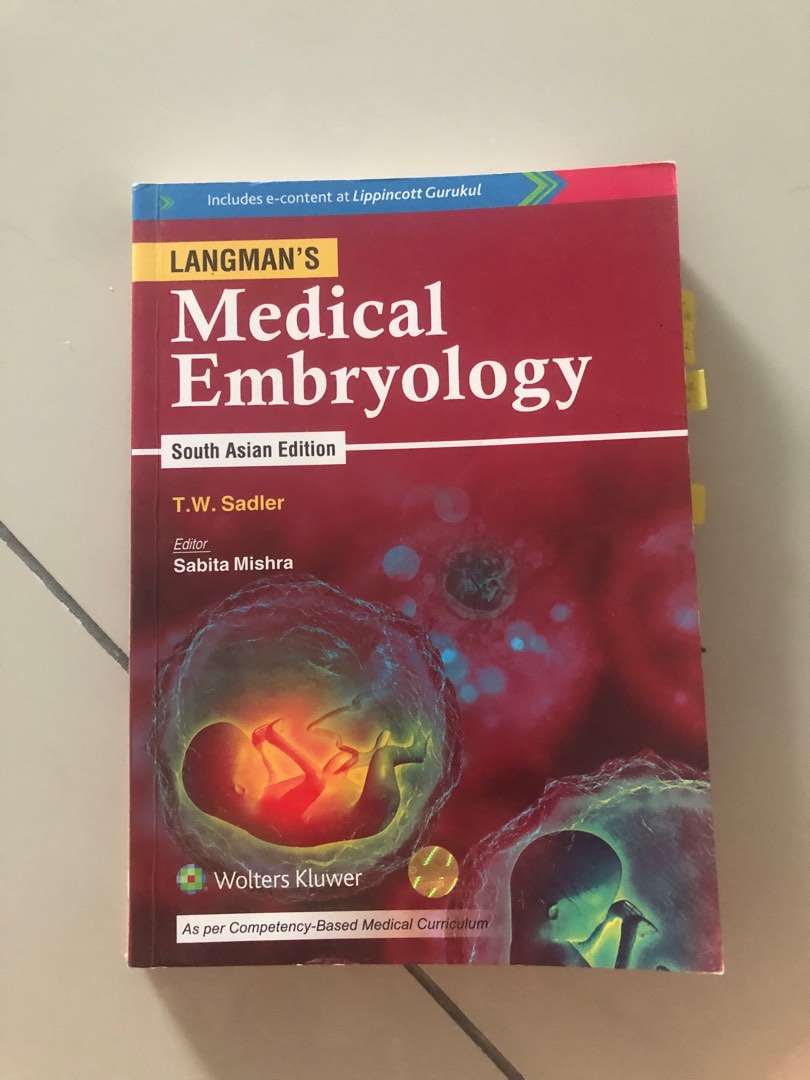 Langman's Medical Embryology, Hobbies & Toys, Books & Magazines ...