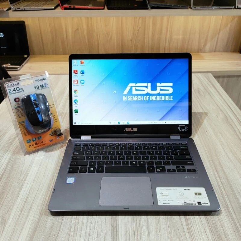 Laptop ASUS Vivobook Flip 14 TP410U, Elektronik, Komputer, Laptop di ...