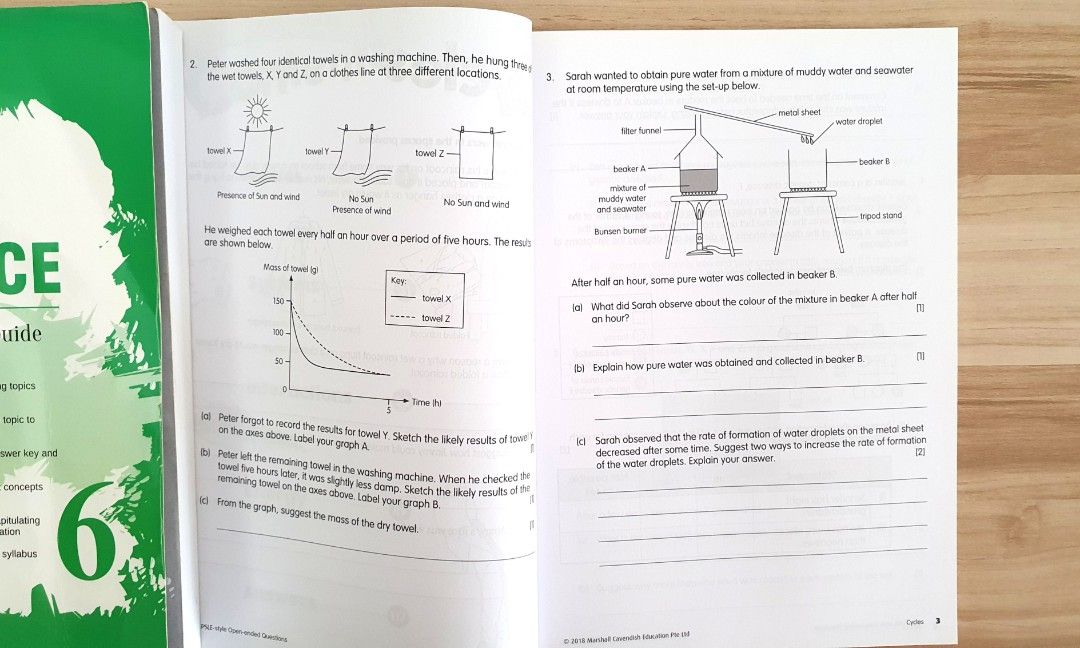 Latest PSLE Open-Ended Questions Science, Hobbies & Toys, Books ...