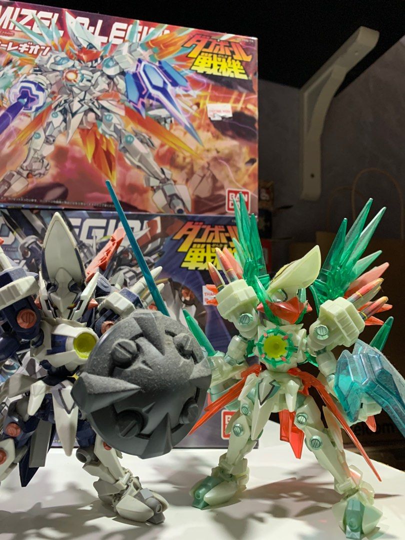 LBX BANDAI DANBALL SENKI ZEUS, SIGMA ORBIS, ACHILLES D9, O-LEGION & MIZEL O-LEGION MODEL KIT ...