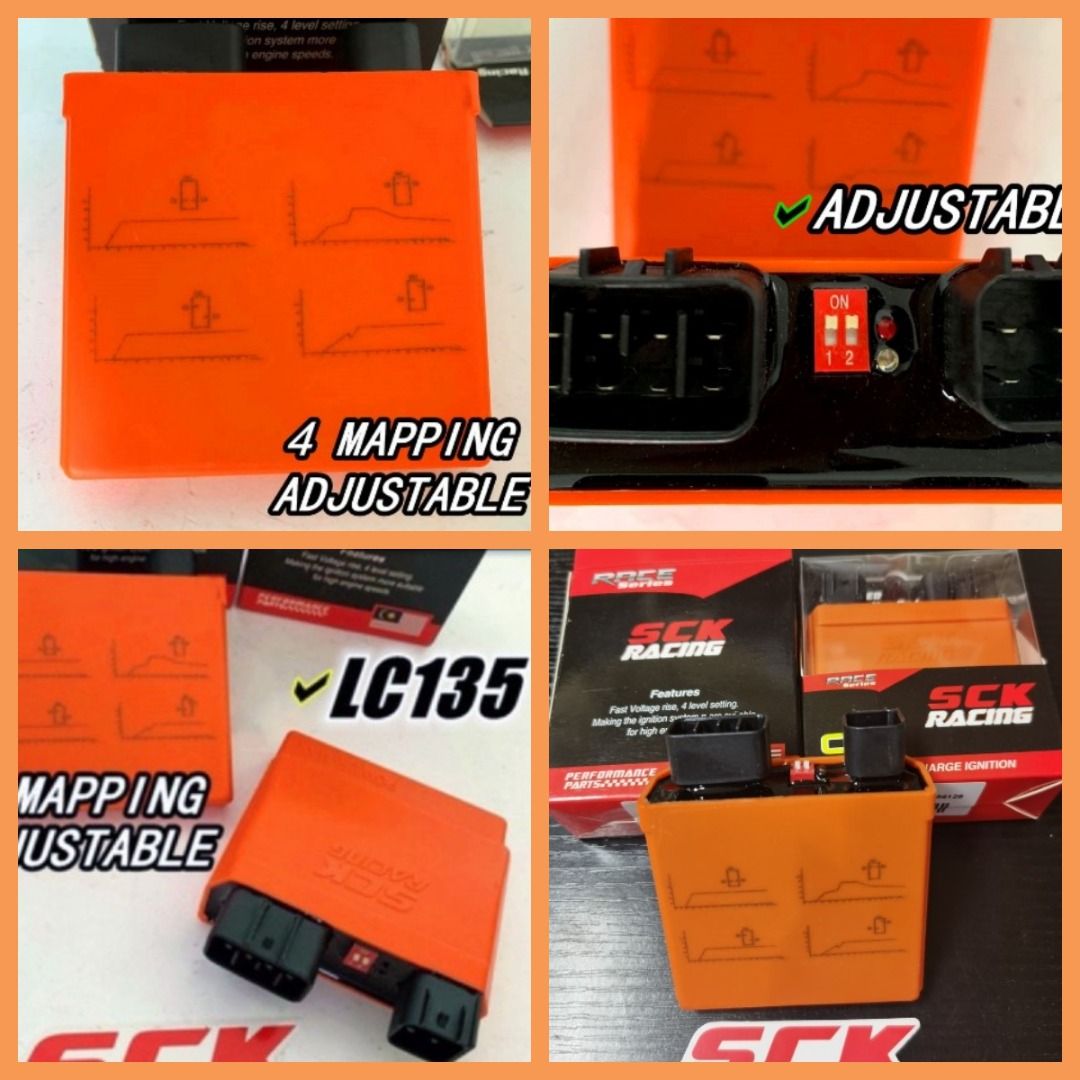 LC135 / SPARK 135 / X1R / JUPITERMX & CDI Unit & SCK / AJI RACING / ESPADA / BRT, Motorcycles ...