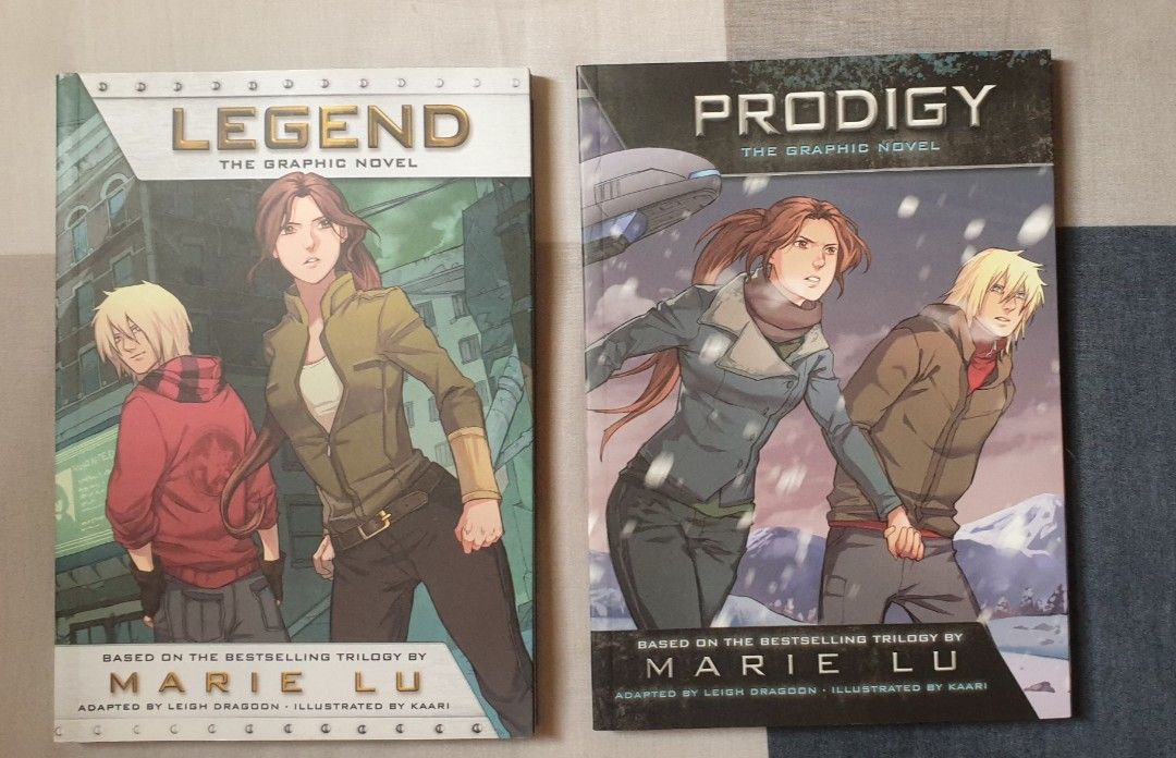 Legend + Prodigy The graphic novel set by Marie Lu, Hobbies & Toys ...
