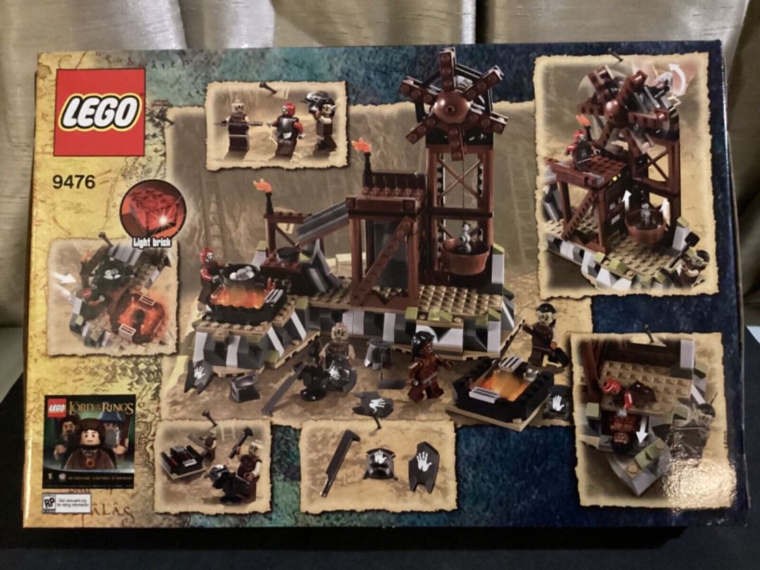 Lego LOTR Orc Forge 9476, Hobbies & Toys, Toys & Games on Carousell