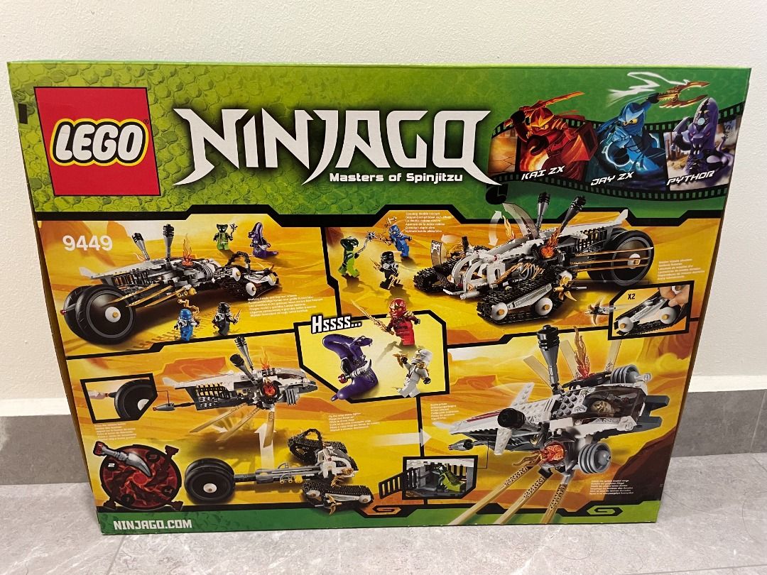 Lego Ninjago 9449 Ultra Sonic Raider, Hobbies & Toys, Toys & Games on ...