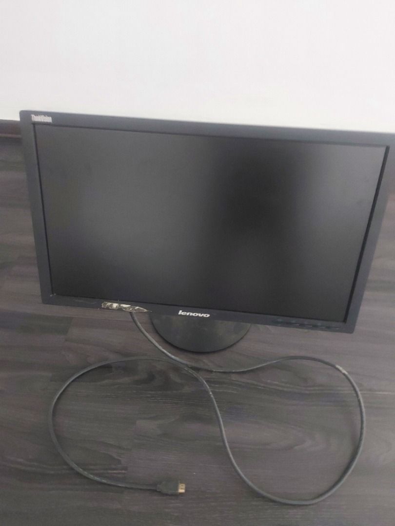 Lenovo Monitor Screen 21inch, Computers & Tech, Parts & Accessories ...