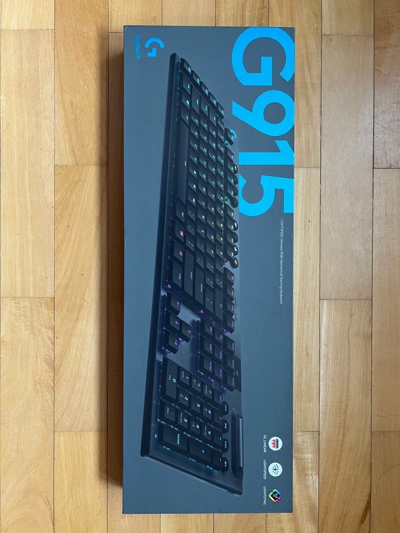 Logitech G915 Wireless RGB Mechanical Gaming Keyboard, Computers & Tech, Parts & Accessories ...