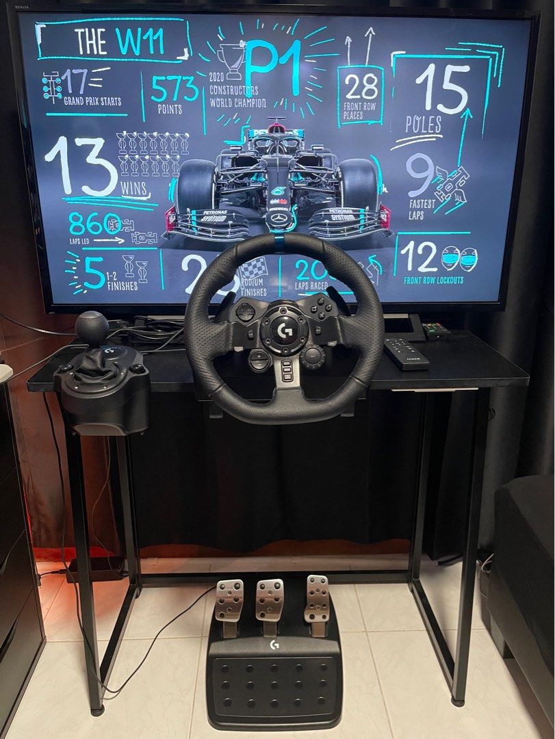 Logitech G923 setup, Car Accessories, Accessories on Carousell