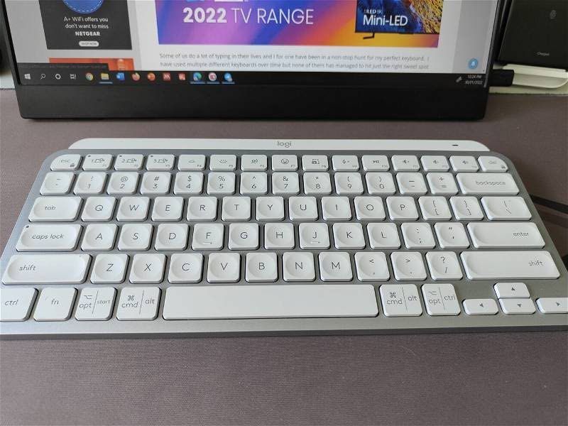 Logitech MX Keys Mini - Pale Grey, Computers & Tech, Parts ...