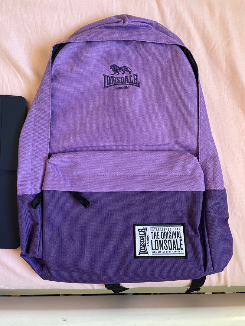 Lonsdale Backpack Blue, Men's Fashion, Bags, Backpacks on Carousell