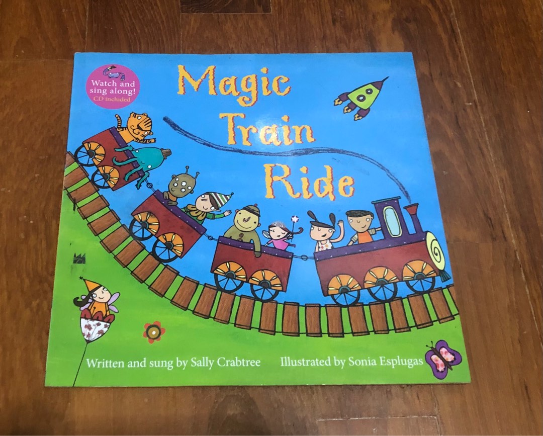 Magic train ride. No CD, Hobbies & Toys, Books & Magazines, Children's ...