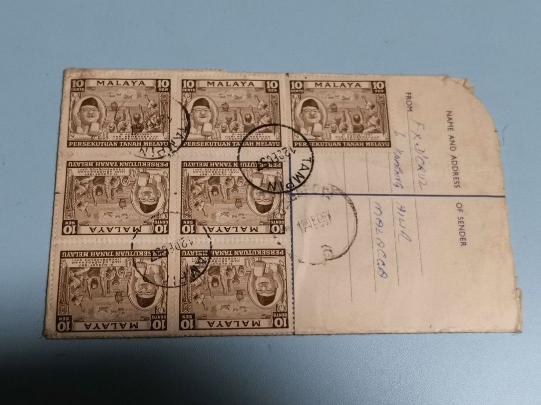 Malayan Federation 1957 Independence Day, Hobbies & Toys, Memorabilia ...