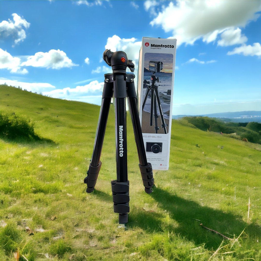 Manfrotto compact light tripod, Photography, Photography Accessories ...