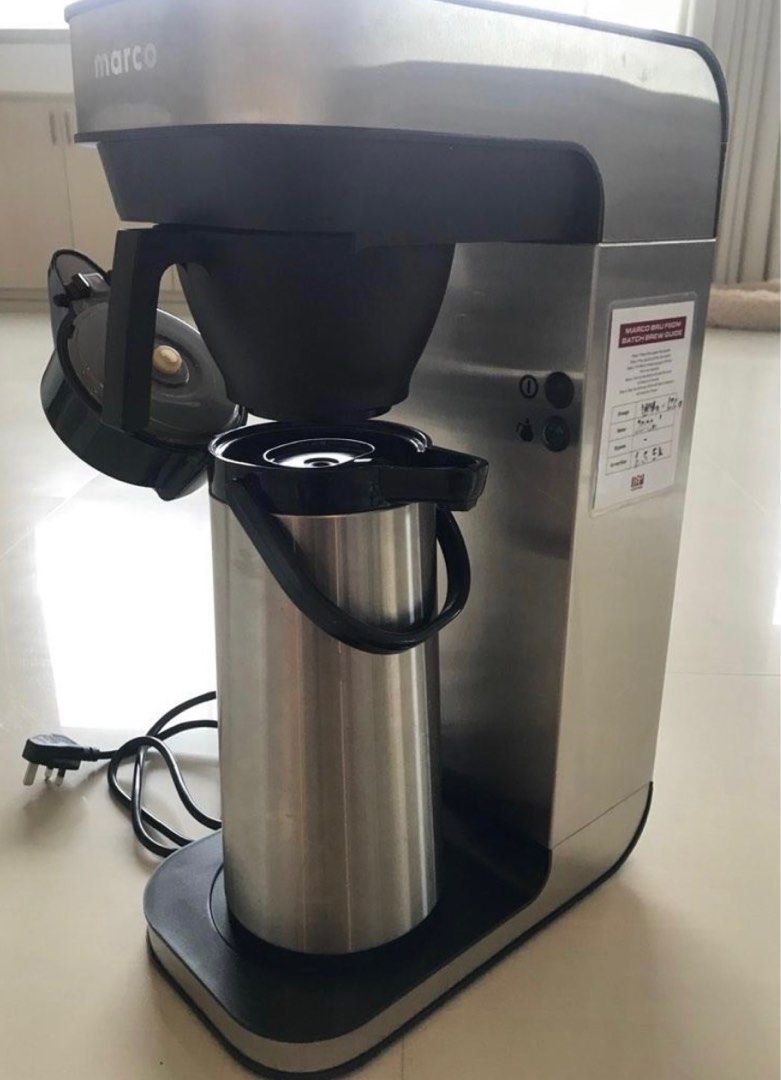 Marco Coffee Brewer BRU F60M, TV & Home Appliances, Kitchen Appliances ...