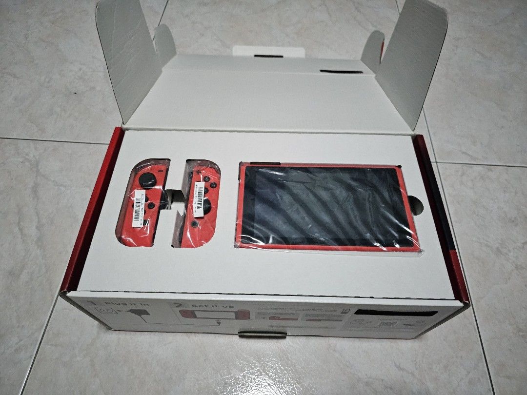 Mario Special Edition Switch (Gen 2), Video Gaming, Video Game Consoles ...