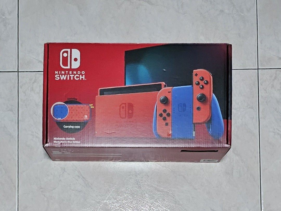 Mario Special Edition Switch (Gen 2), Video Gaming, Video Game Consoles ...