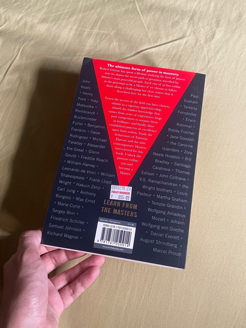 Mastery by Robert Greene, Hobbies & Toys, Books & Magazines, Fiction ...