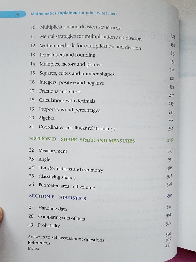 Mathematics Explained for Primary teachers, Hobbies & Toys, Books ...