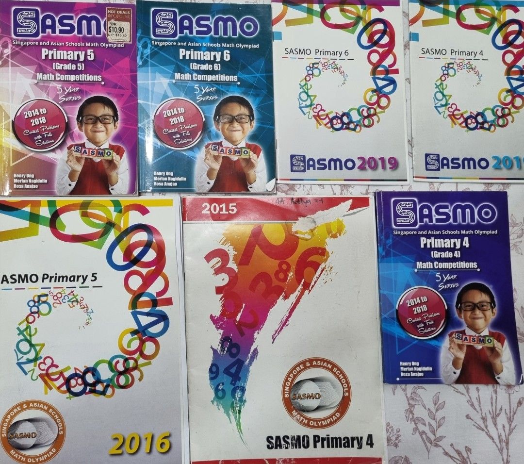 Maths PSLE Primary 5 and 6 Maths books EPH VISIBLE Thinking OnSpong ...