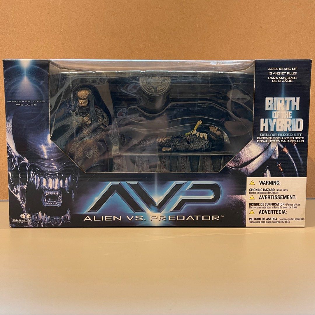 Mcfarlane - Alien vs Predator AVP Birth of the Hybrid Deluxe Box ...